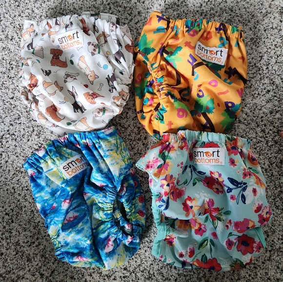 smart bottoms | Accessories | 4 Smart Bottoms Diaper Covers | Poshmark